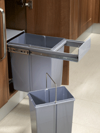 Kitchen Storage, Bins and Other Useful Space Saving Solutions for Kitchens