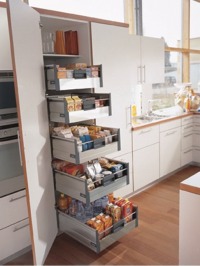 Kitchen Storage, Bins and Other Useful Space Saving Solutions for Kitchens
